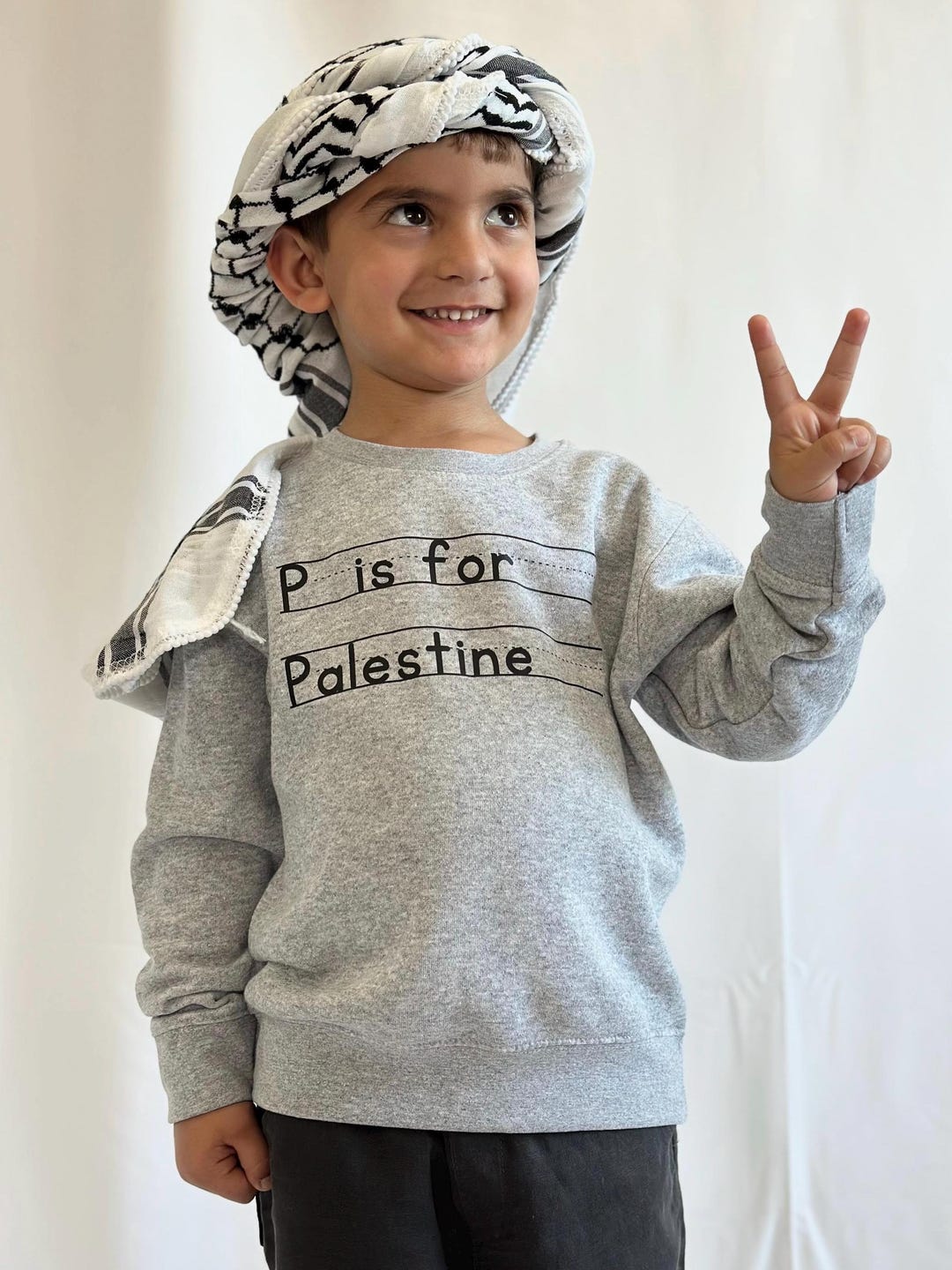 Palestine Kid Sweater, Free Palestine Sweater, Palestine Kid Clothes ...