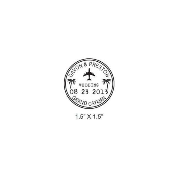 Save the Date Stamp - Etsy