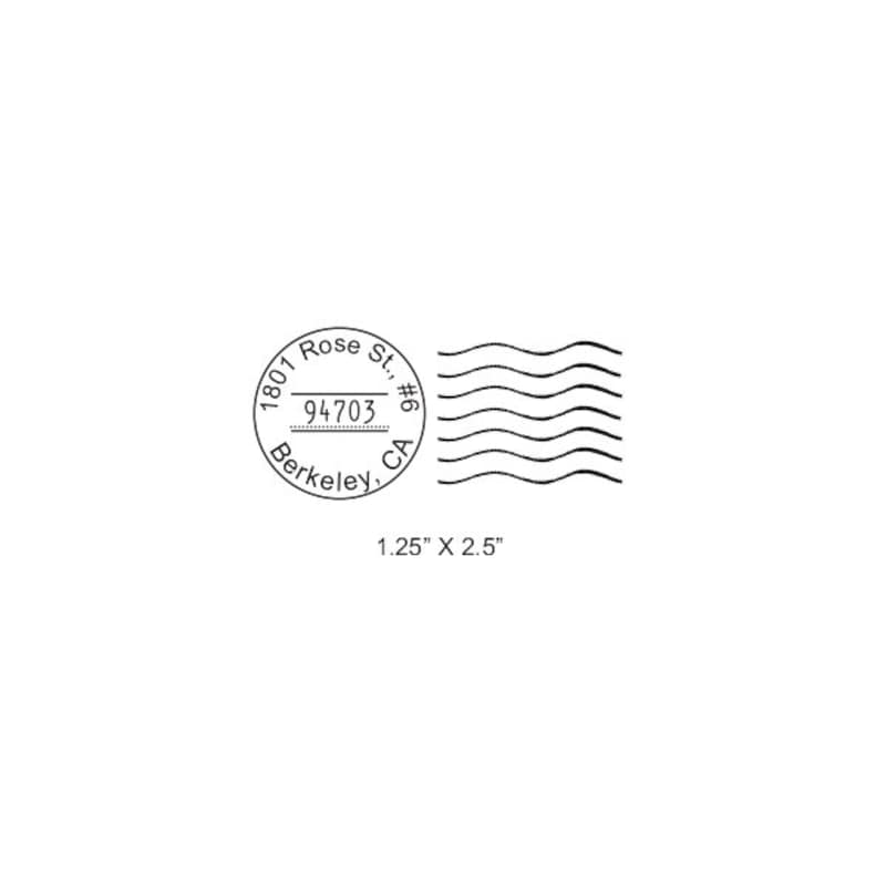 Postmark Stamp - Etsy