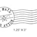 Airplane Post Mark Air Mail - Par Avion Mail Art Rubber Stamp 295 - Etsy