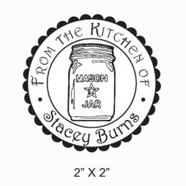 Mason Jar Stamps - Etsy