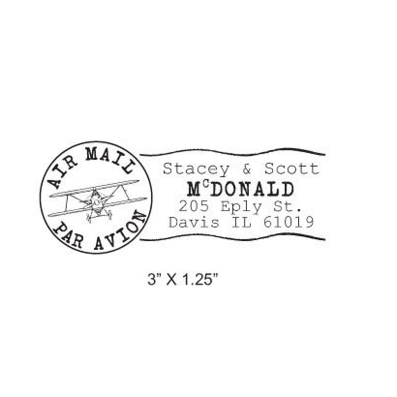 Postal Rubber Stamp - Etsy