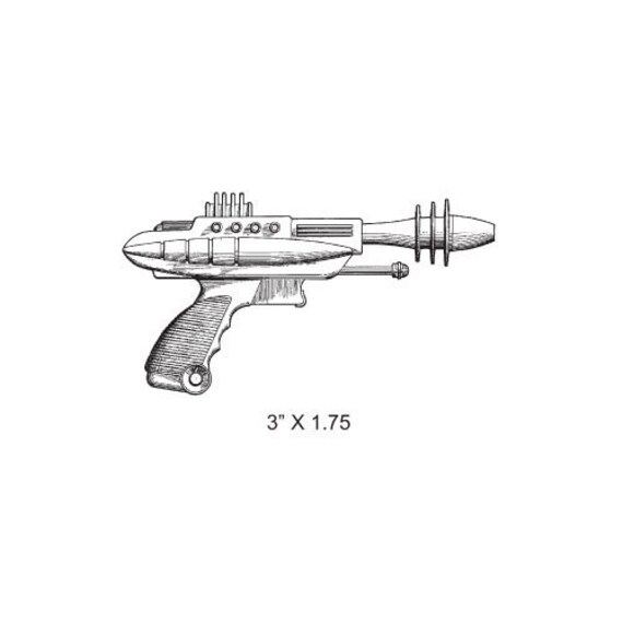 How To Draw A Ray Gun Easy