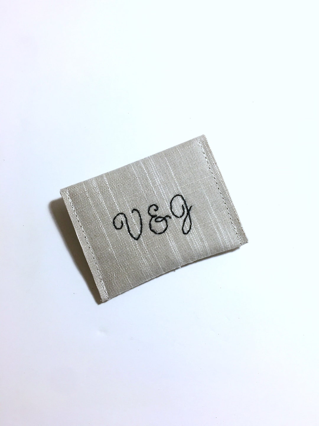 Tiny Envelope Ring Pouch Wedding Ring Proposal Prop Hand Embroidered ...