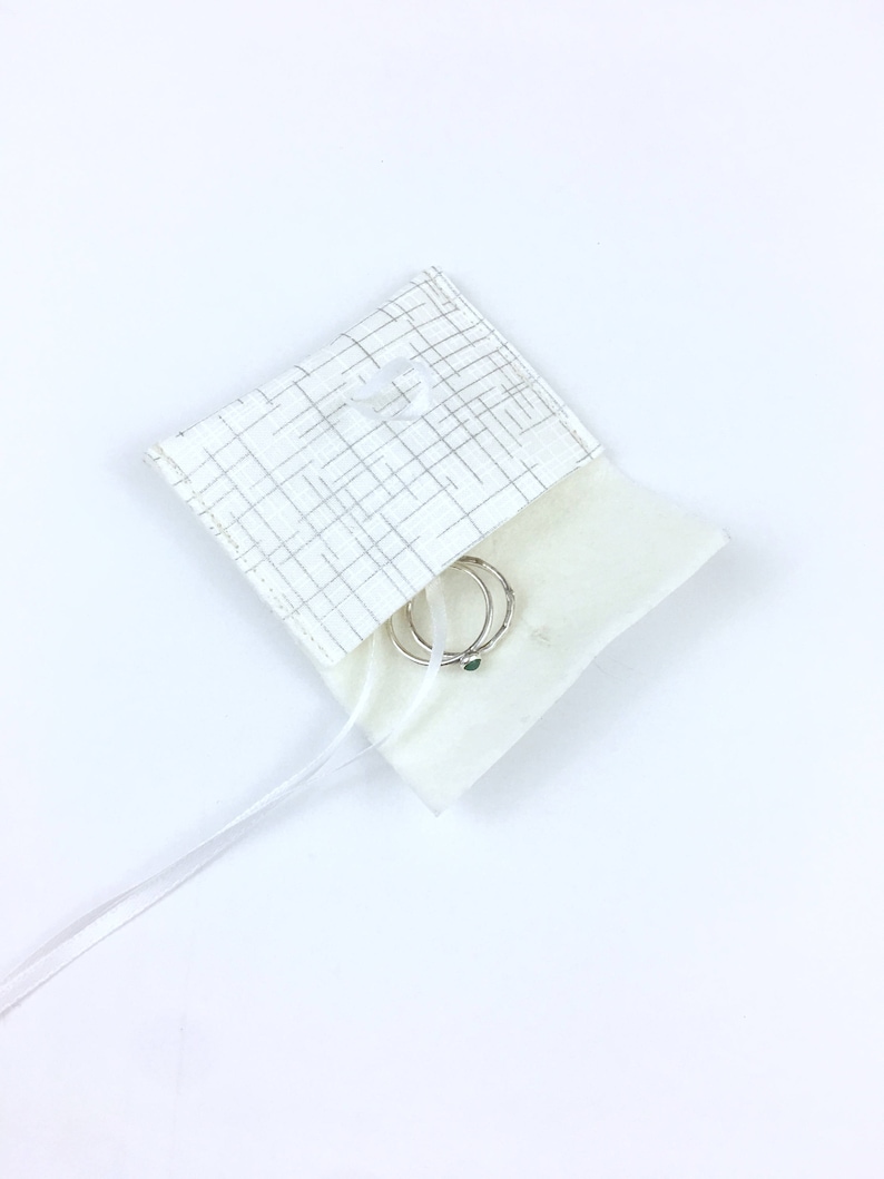 Tiny Envelope Ring Pouch Wedding Ring Proposal Prop Hand | Etsy