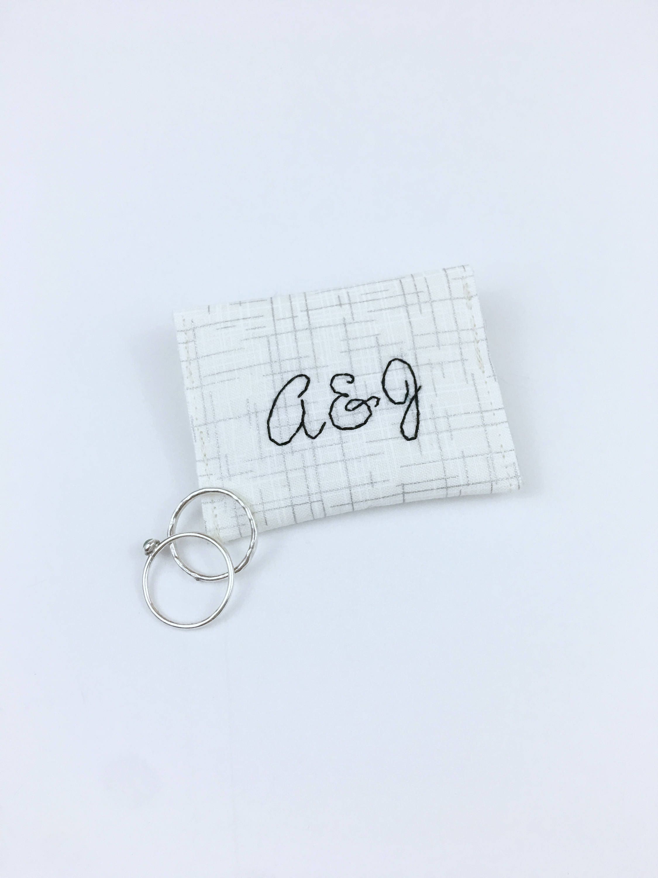 Tiny Envelope Ring Pouch Wedding Ring Proposal Prop Hand | Etsy