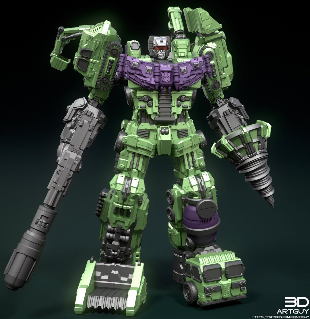 Devastator G1 - Etsy