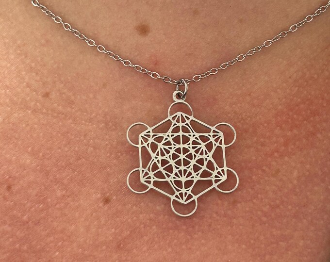 Metatron's Cube Keychain, Metatron Charm, Archangel Metatron Keychain ...