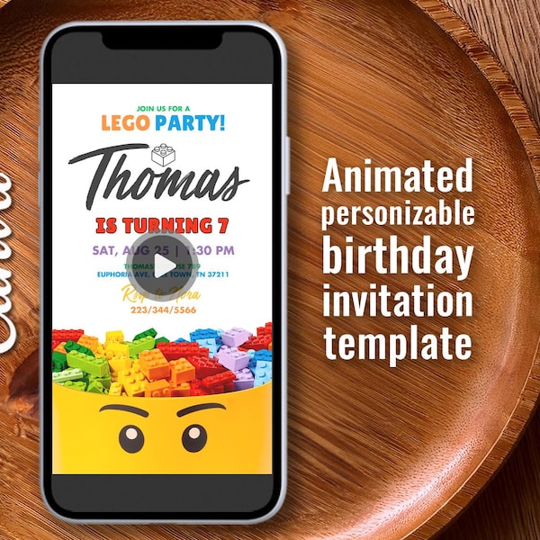 Animated Birthday Sign - Etsy