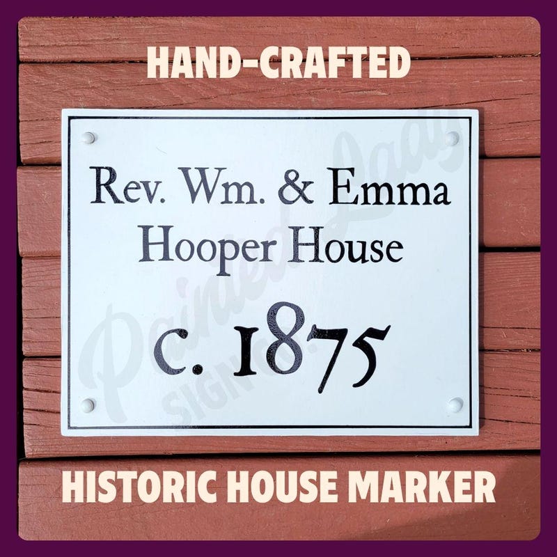 Colonial Painted Signs - Etsy