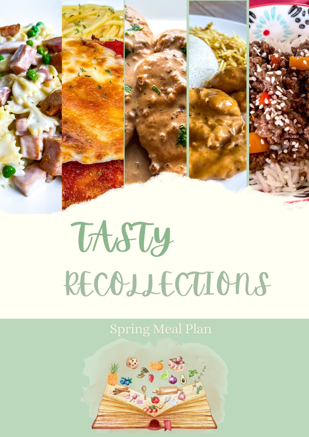 Meal Plan, Cookbook, Recipe, Planner, Meal Planning, Meal Prep, Family Dinners, Family Food ...