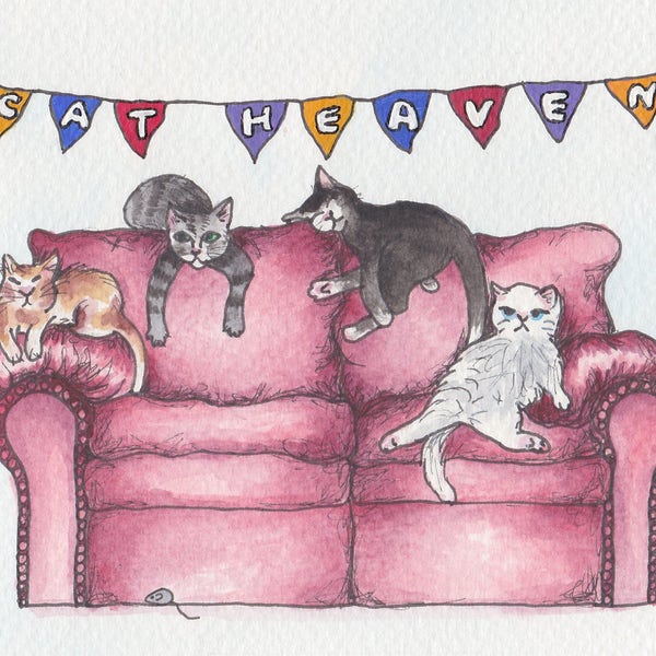 Cat Heaven - Etsy