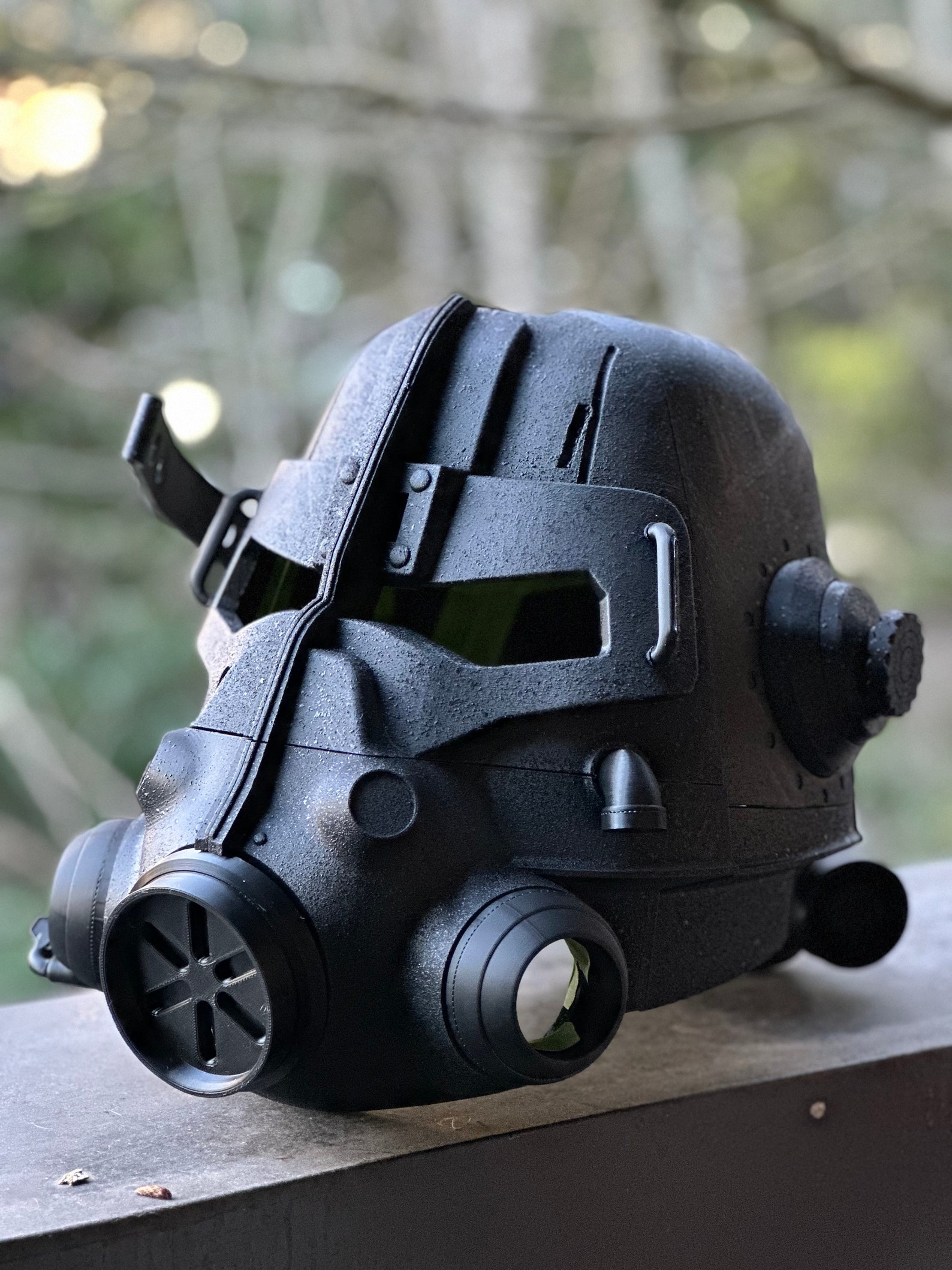 Highly Detailed 3D Printed Wearable Fallout T45 Helmet - Etsy