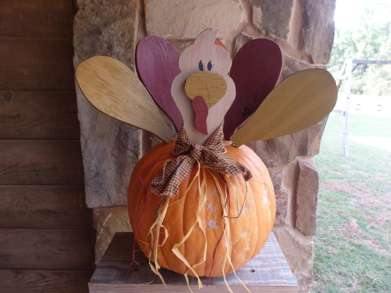 Fall Wood Turkey Kit for Pumpkin~seasonal~thanksgiving Home Decor~price ...