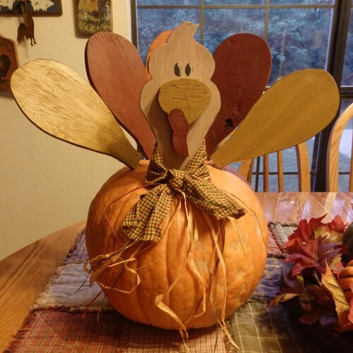 Thanksgiving Turkey Pumpkin Kit Thanksgiving Turkey - Etsy