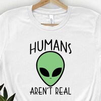 Funny UFO Shirt, Retro Alien Cat Graphic Shirt, Get in Loser UFO Alien ...