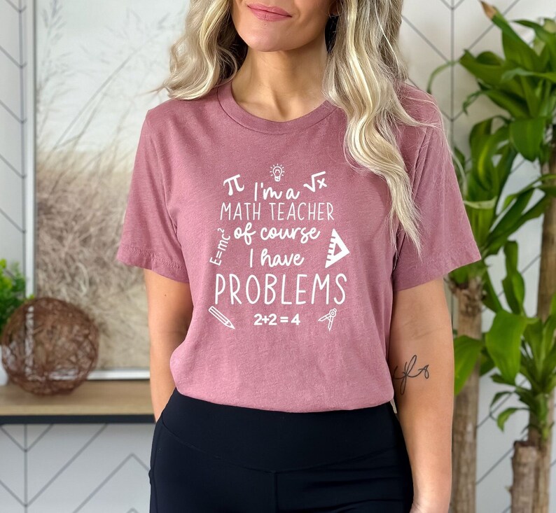 Math Lover Shirt, Funny Math Teacher Shirt, New Math Teacher Gift ...