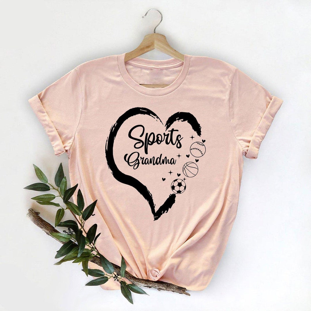 Sports Grandma Shirt, Basketball Grandma Shirt, Baseball Shirt for ...