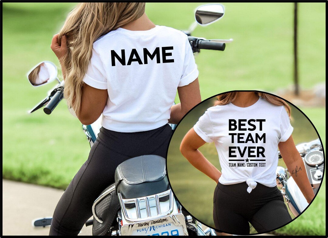 Custom Team Shirt, Best Team Ever, Work Team Coworkers, Team Member Tee ...