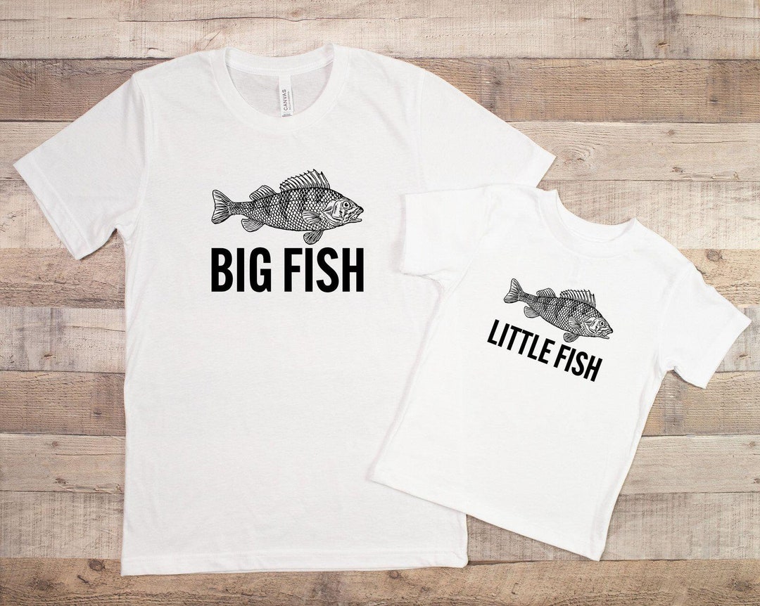 Big Fish Shirt, Little Fish Shirt, Father Son Shirts, Father's Day ...
