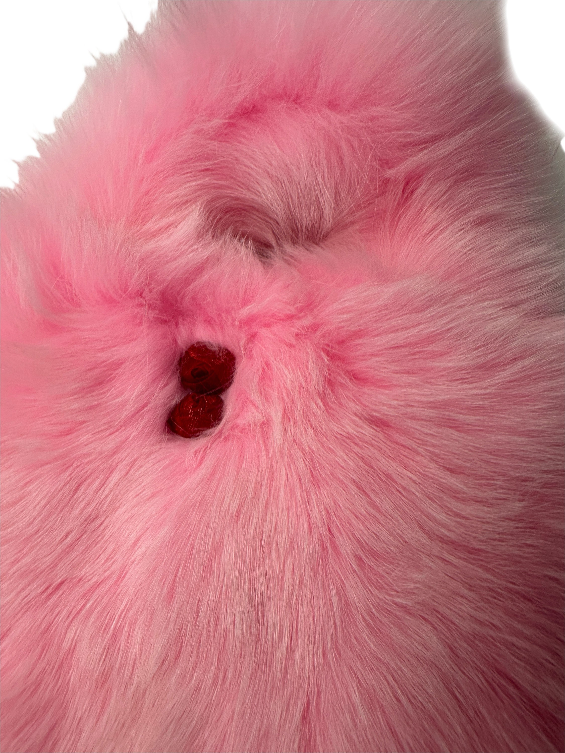 Pink Fox Fur Hand Bag Tote - Etsy