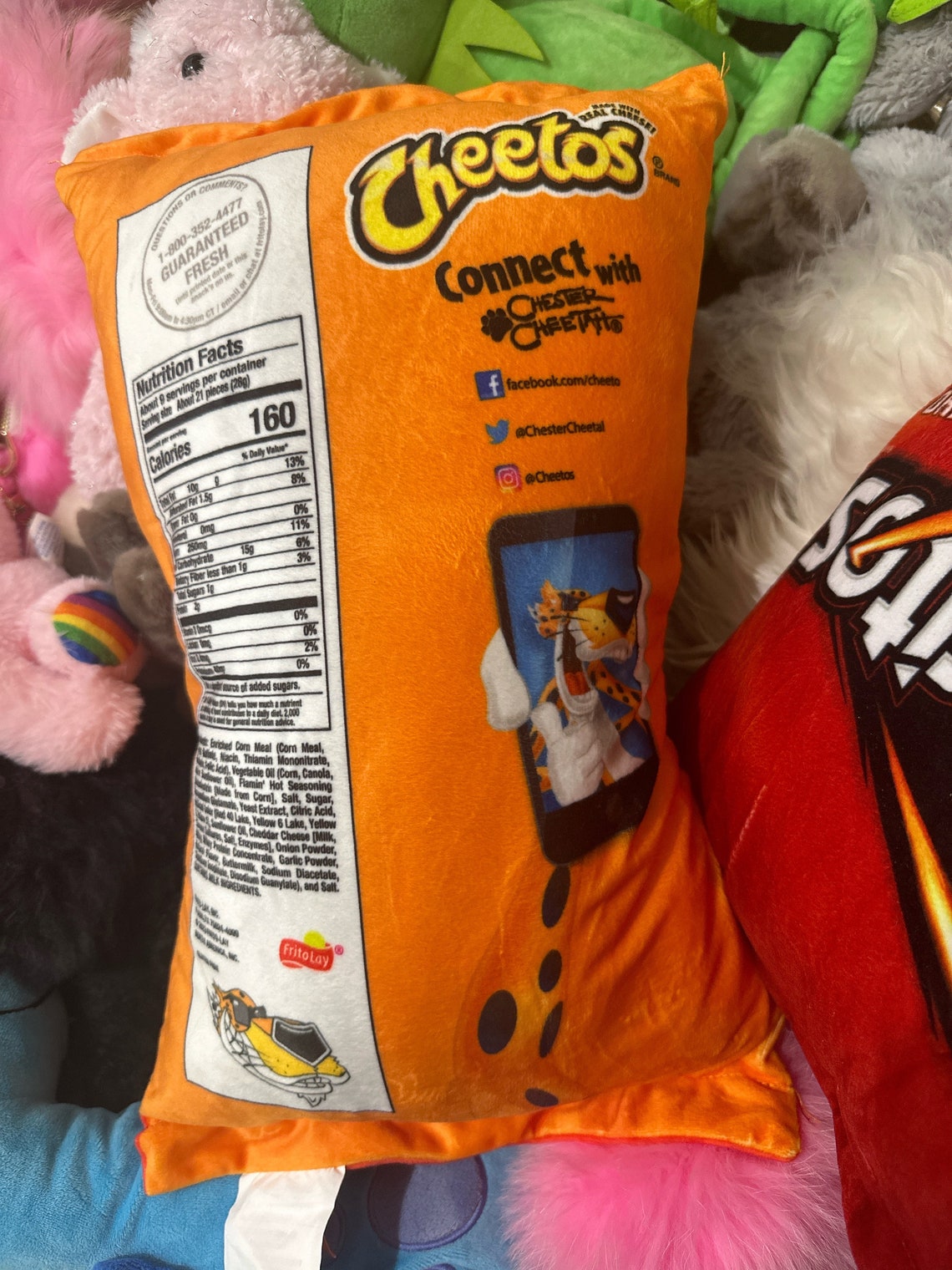 Cheetos Chips Pillow,novelty Toys,funny Food Pillow,cute Soft Stuffed ...