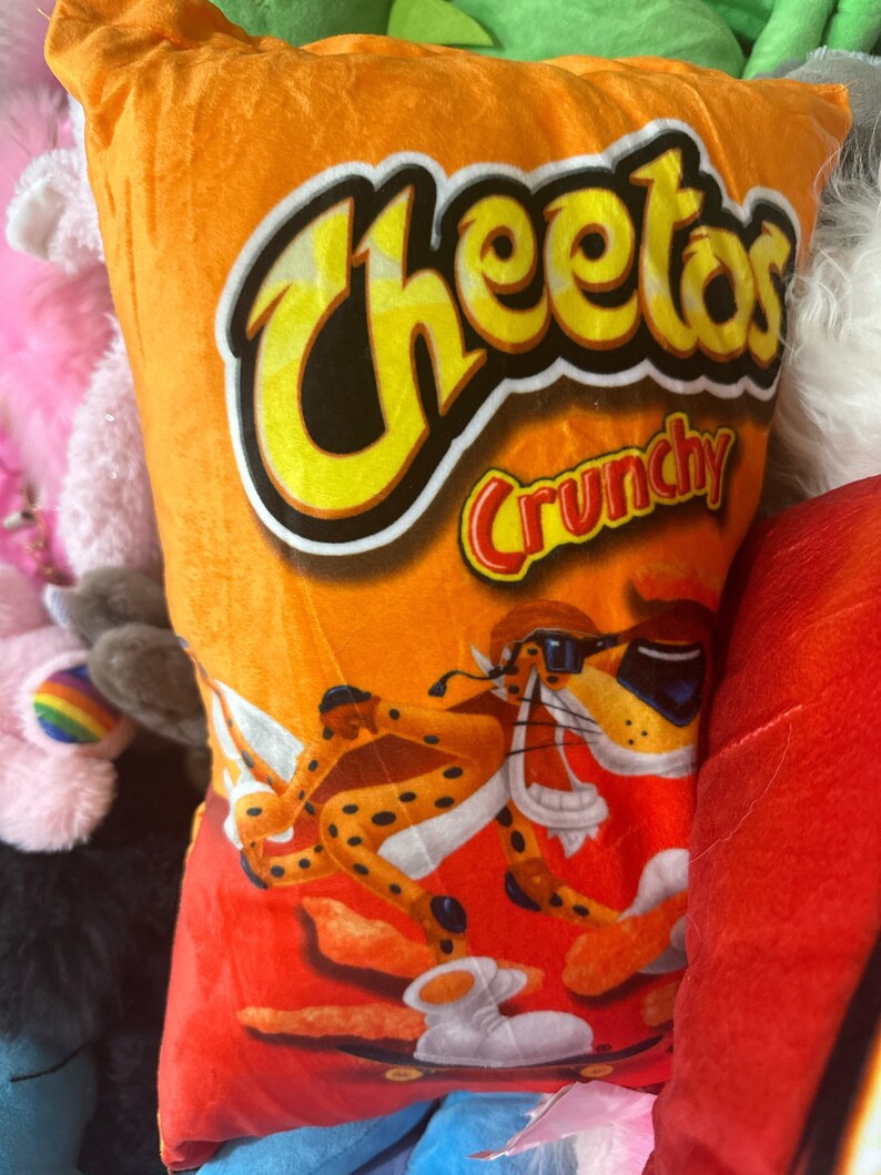 Cheetos Chips Pillow,novelty Toys,funny Food Pillow,cute Soft Stuffed ...