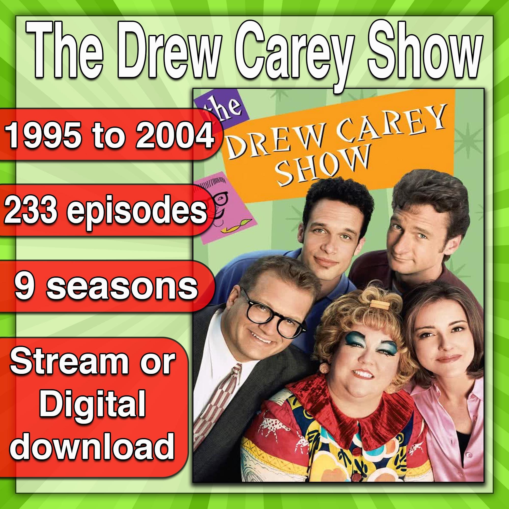 The Drew Carey Show Complete Series Collection Seasons 1-9 1995-2004 ...