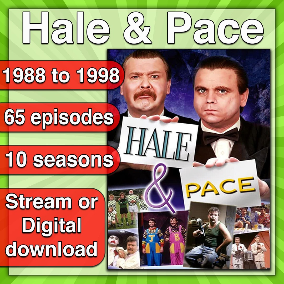 Hale and Pace Complete Series Collection Seasons 1-10 1988-1998 All ...