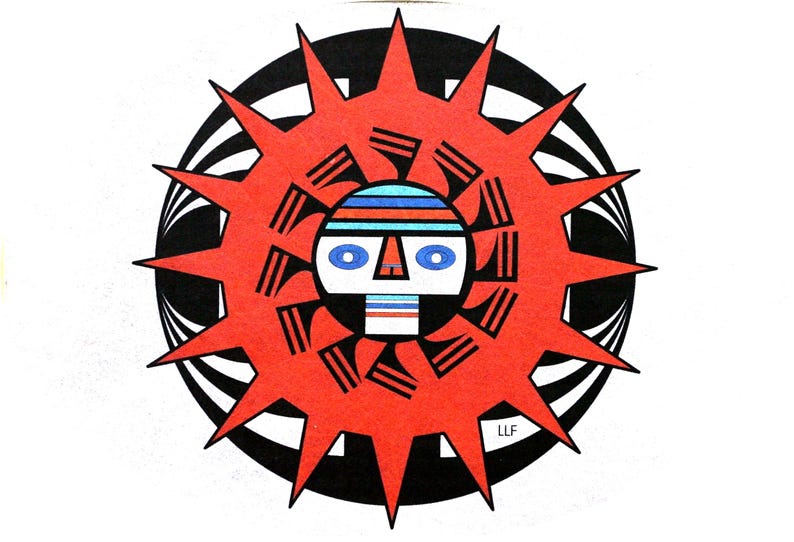 The Sundance Native American Art Print, Matted 8x10 - Etsy
