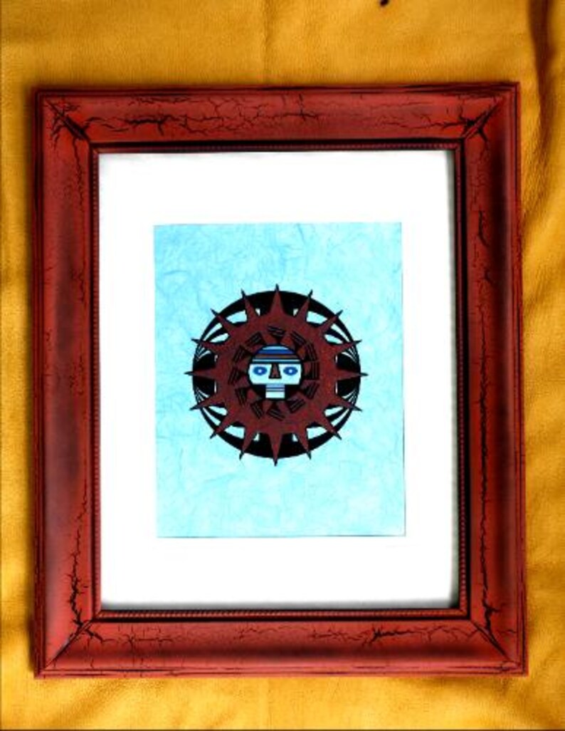 The Sundance Native American Art Print, Matted 8x10 - Etsy