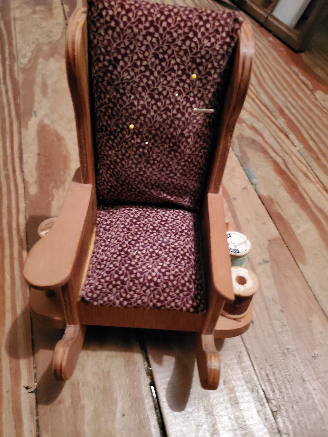 Vintage Pin Cushion Chair FREE SHIPPING - Etsy