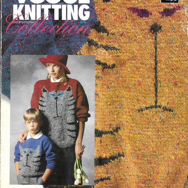 Cat Knitting Pattern - Etsy