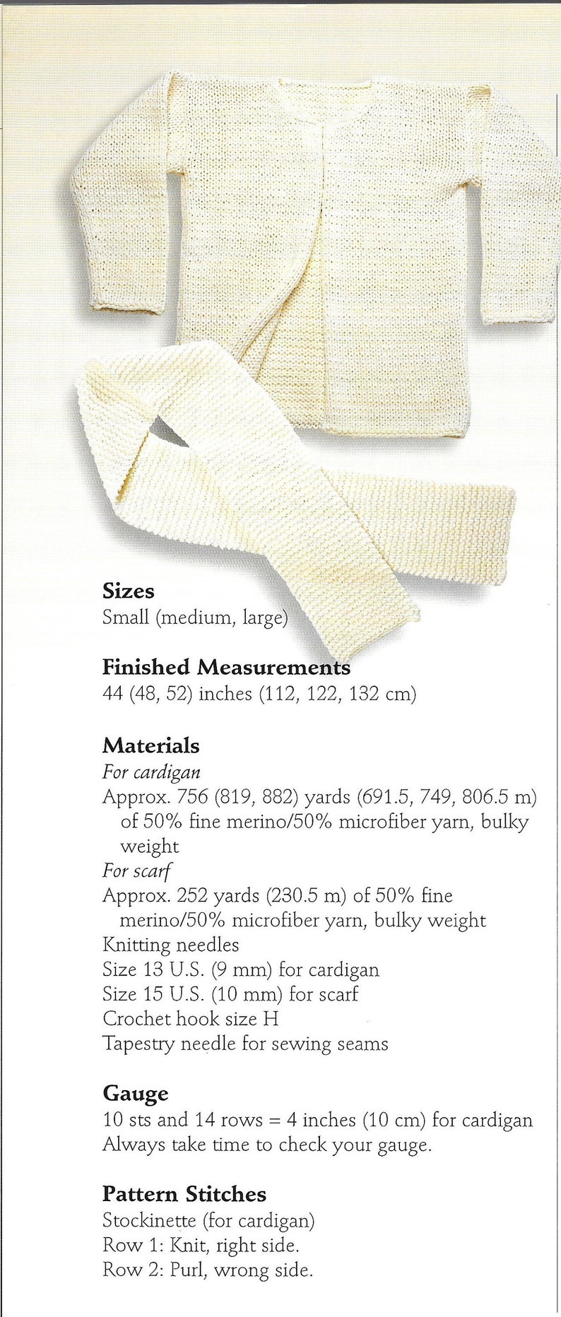 SIMPLE DESIGN- PDF Pattern Download for - Basic Stockinette Stitch ...