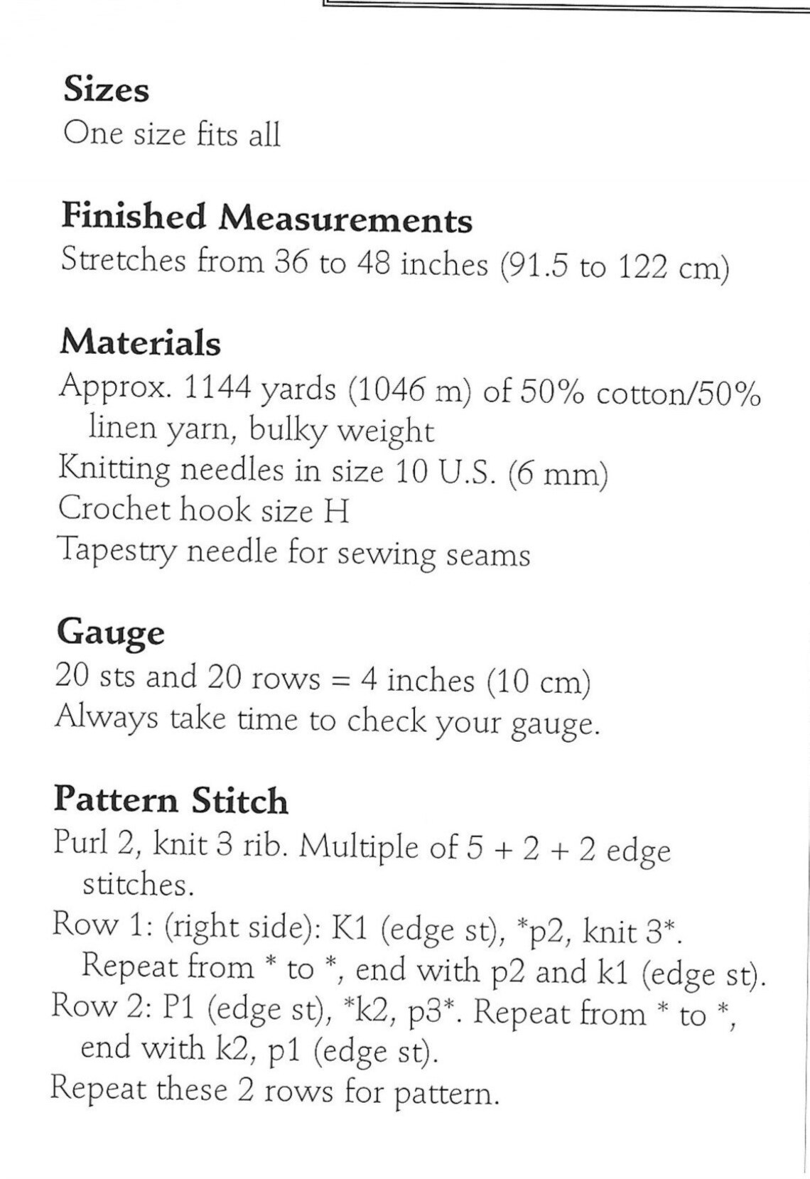 SIMPLE DESIGN- PDF Pattern Download for - Ribbed Chunky Pullover ...