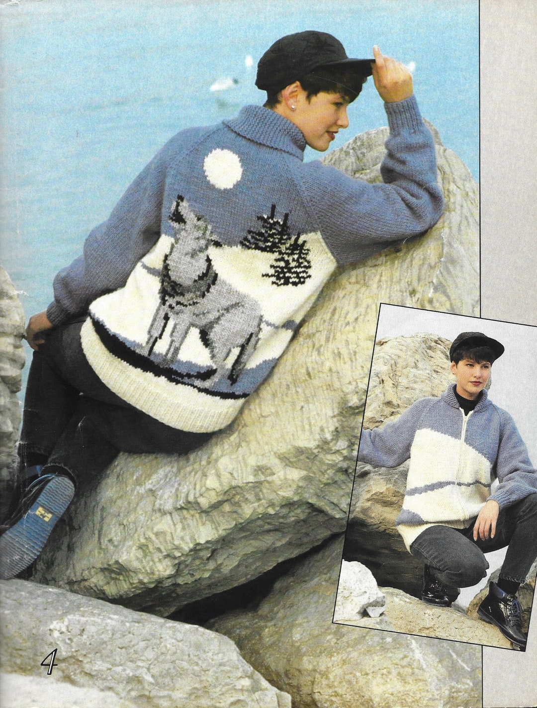 Chunky Knitting Pattern - PDF Pattern Download for - ADULT Jacket (S-XL ...