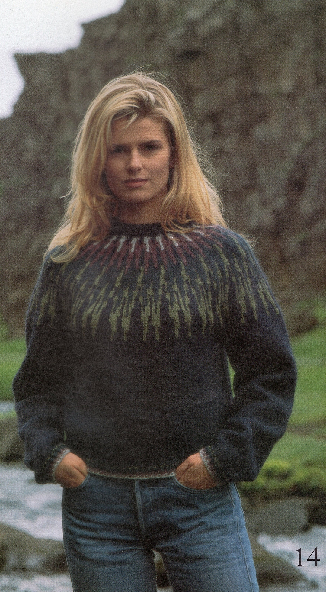 LOPI Knitting Pattern PDF Pattern Download for Unisex Pullover in Lopi LETT Icelandic Wool - Etsy