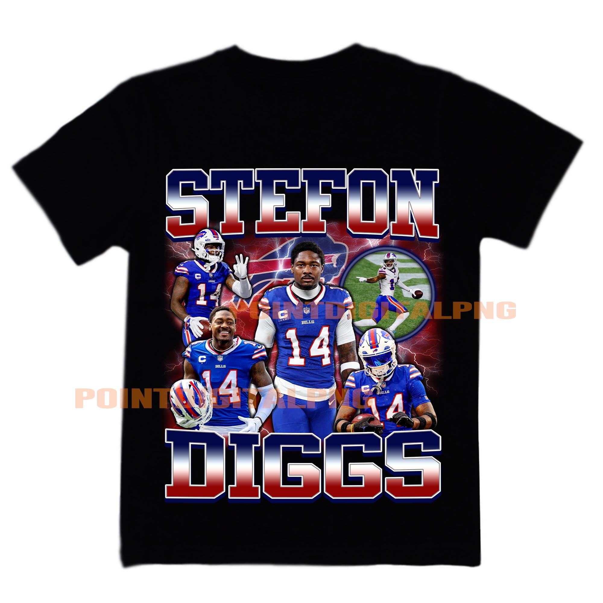 Stefon Diggs , PNG Digital File, Printable T-shirt Design, 300DPI ...