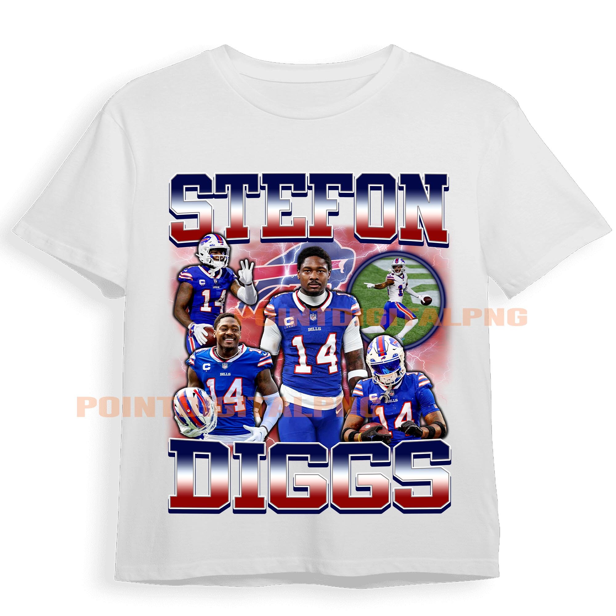Stefon Diggs , PNG Digital File, Printable T-shirt Design, 300DPI ...