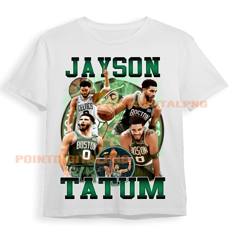 Jayson Tatum Design , PNG Digital File, Printable T-shirt Design ...