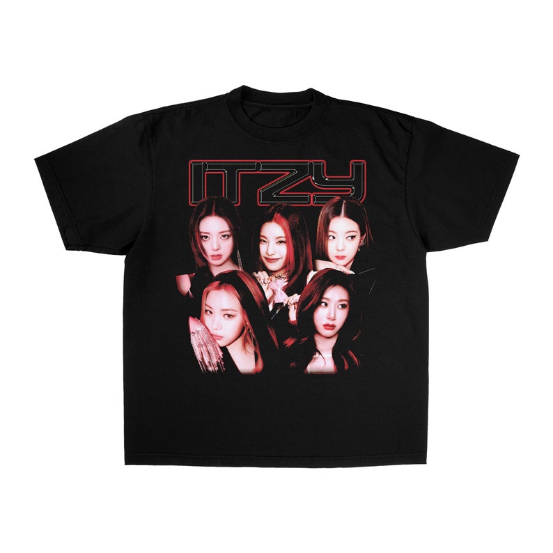 Itzy Born to Be 2nd World Tour Concert T-shirt Born to Be Itzy Kpop ...