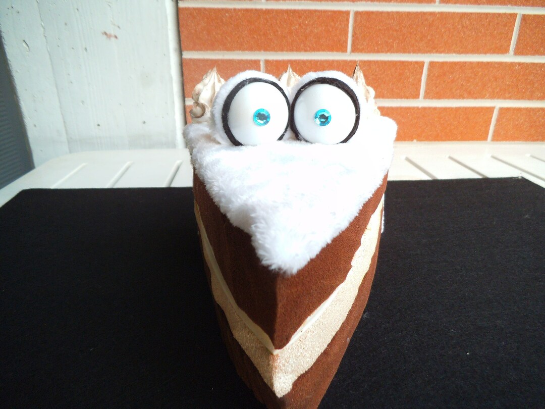 Lino the Cremino Ventriloquist Doll Cake Slice Plush. Customizable and ...