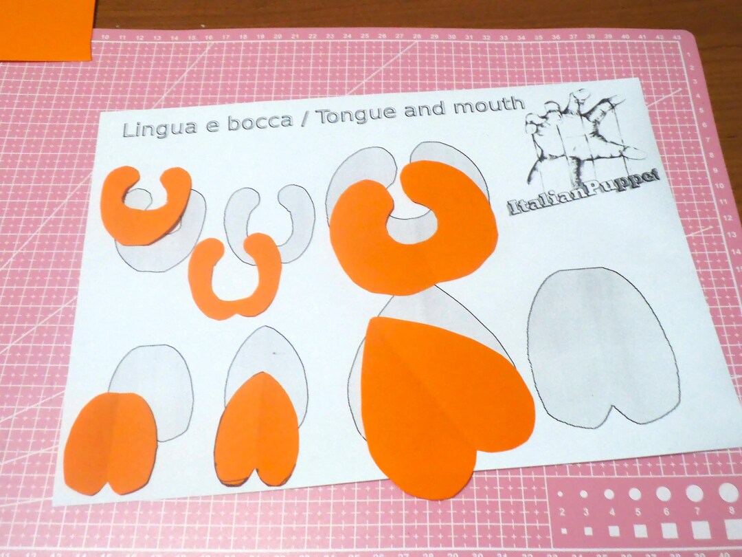 Tongue and Throat PDF Template. 3 Different Models and Sizes. Easy ...