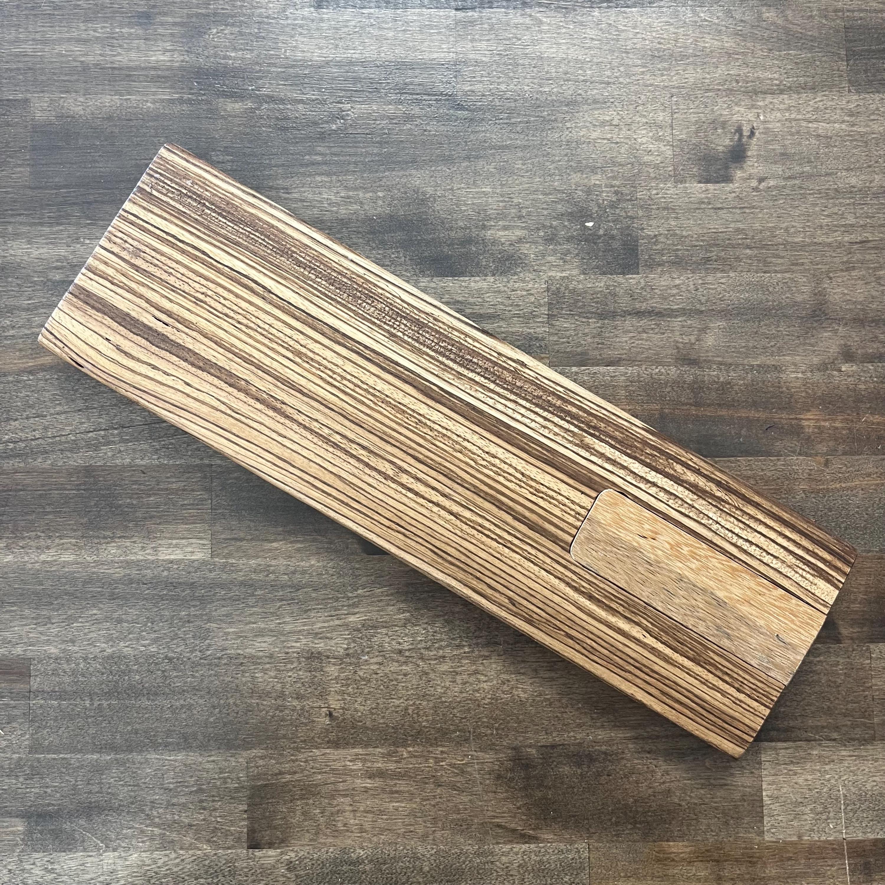 Handmade Zebra Wood Cribbage Board - Etsy