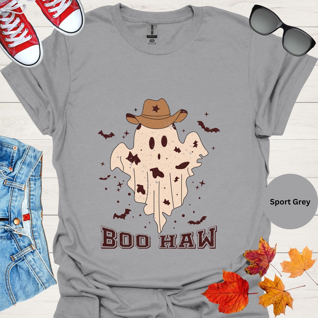 Boo Haw Shirt Ghost Boo Shirt Halloween Shirts Boo Tshirt Halloween ...