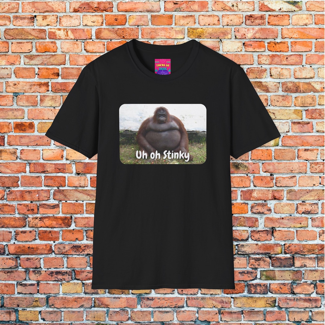 Uh Oh Stinky Meme Unisex Adults T-shirt - Etsy