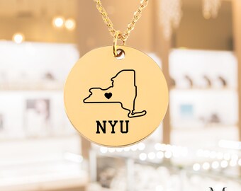 Custom Graduation Necklace, Class of 2024, College Acceptance Gift, New ...