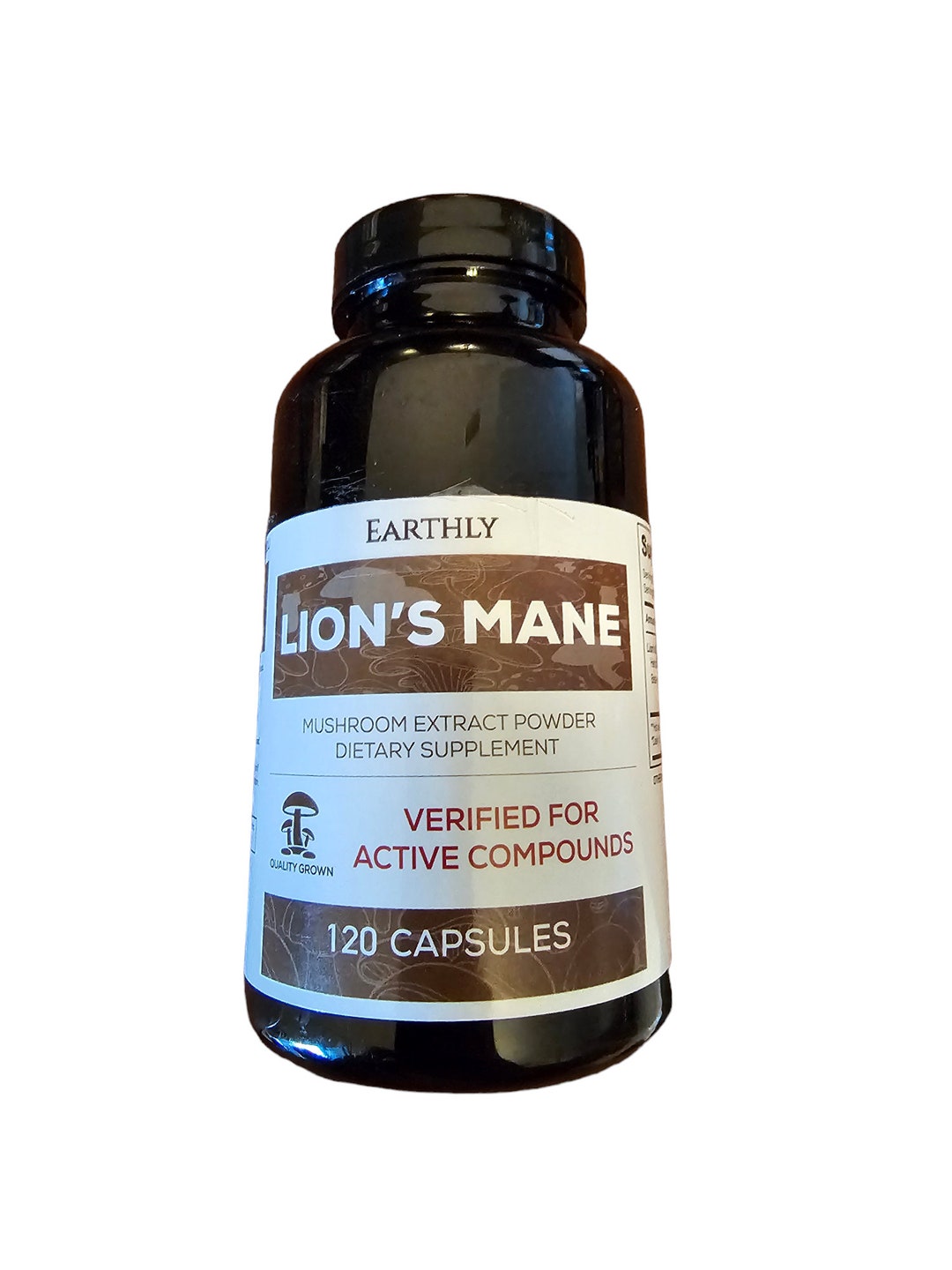 Lions Mane Capsules Mushroom Extract for Cognitive Function & Immune ...