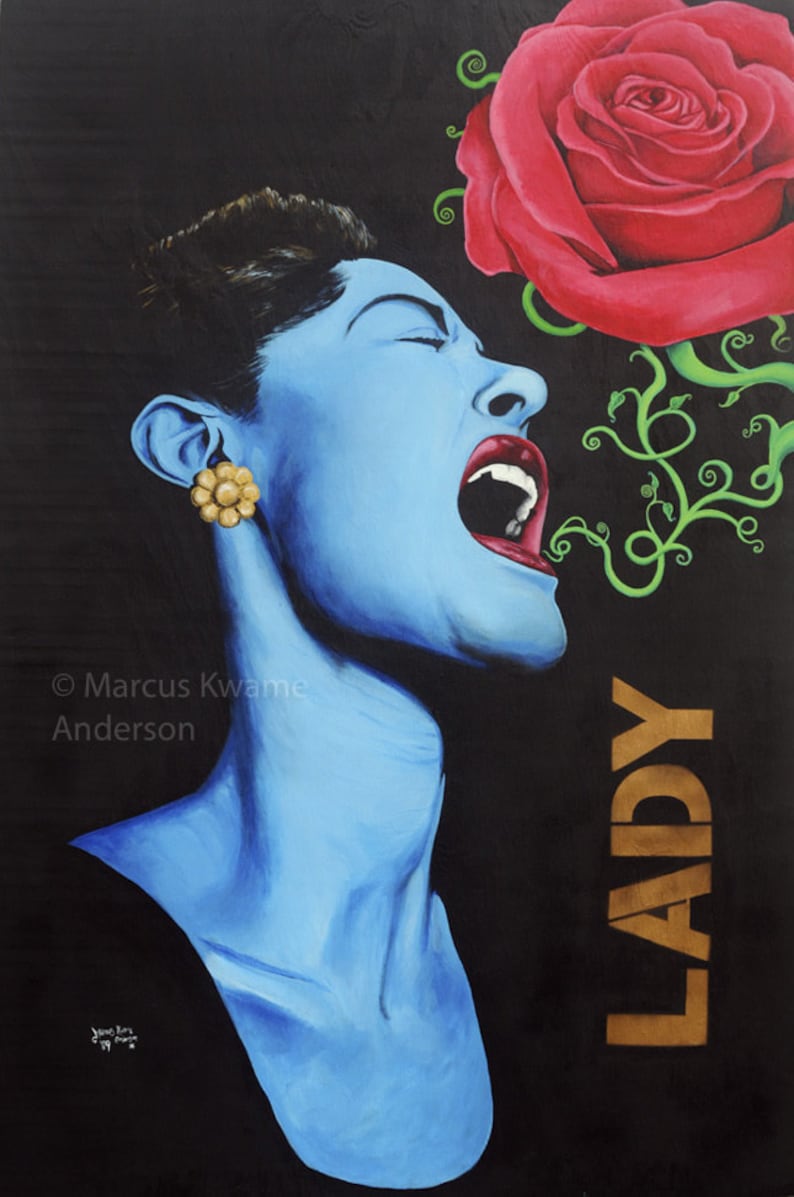 Lady Day 8x11 Print - Etsy