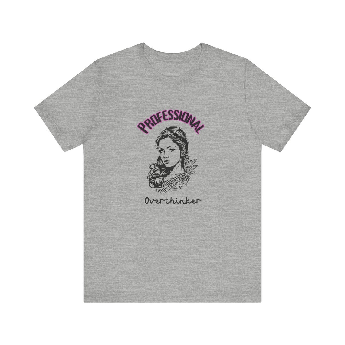 Professional Overthinker T-shirt, Anxiety Tee, Mental Health Shirt ...